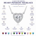 JeenMata 2 Carat Pink Tourmaline - October Birthstone Elegant Heart ...
