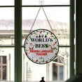Christmas Tree, Rwanda Language Teacher Stained Glass Window Hanging ...