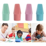 Mr. Pen Pencil Top Erasers, Pastel Colors, 120 Pack, Protective Rubber ...