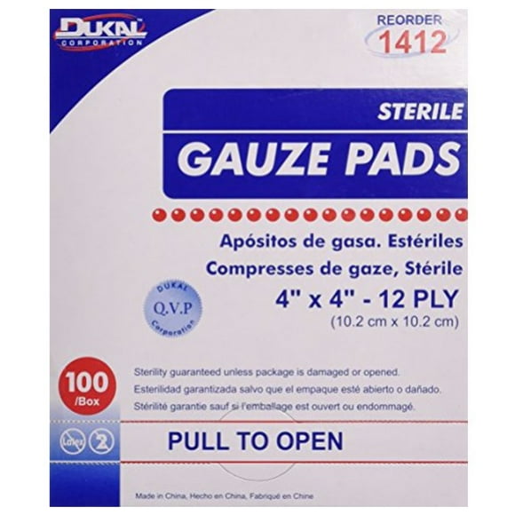 4X4 Gauze Pads