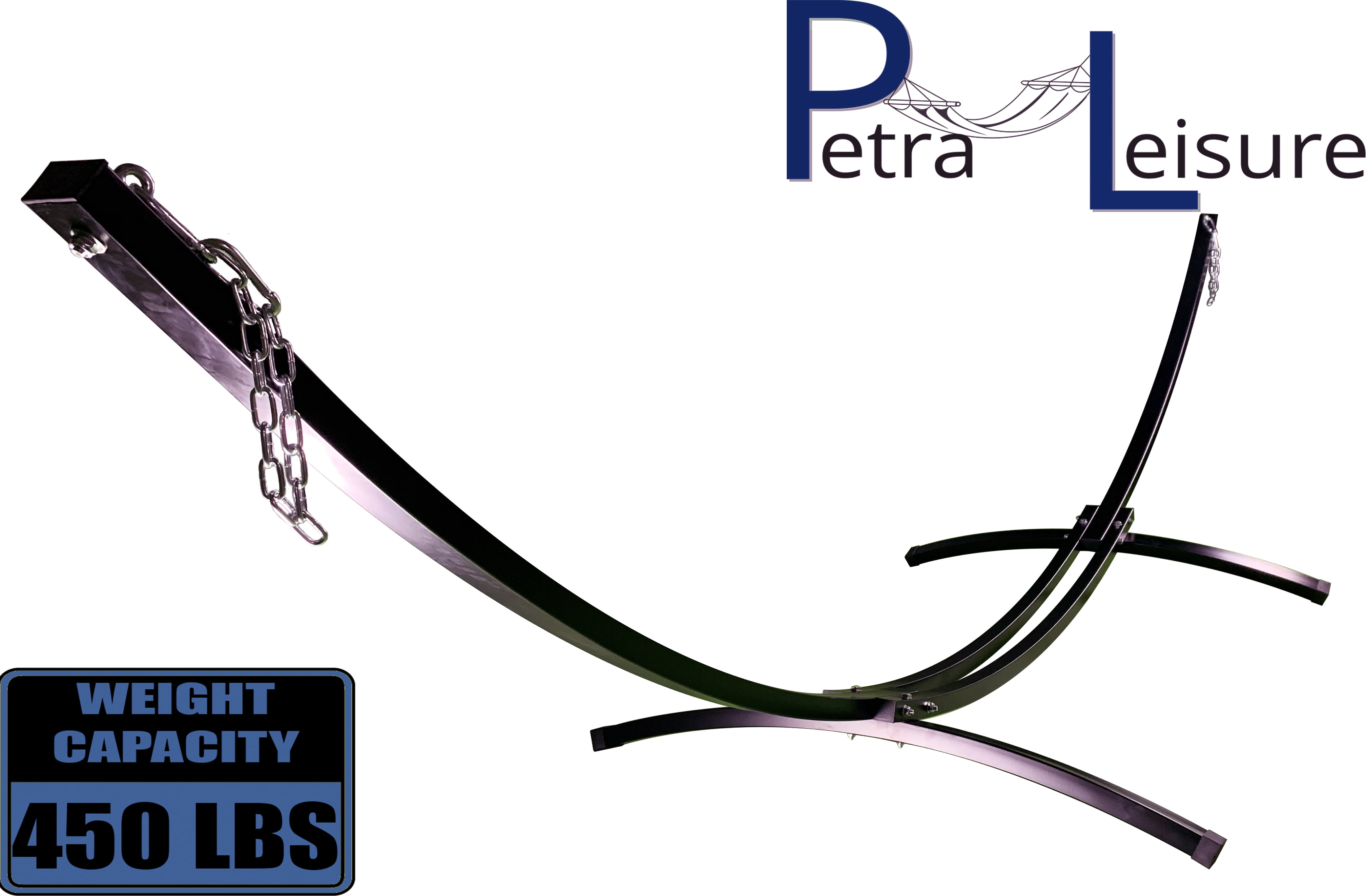 Petra Leisure 15 Ft. Indoor/Outdoor Powder Coated Galvanized Steel Arc ...