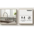 allen + roth Townley Spot Free Stainless Steel Double Handle Deck-mount ...