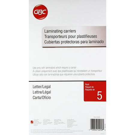 Swingline GBC Laminating Carriers, Self Seal Adhesive Laminating ...
