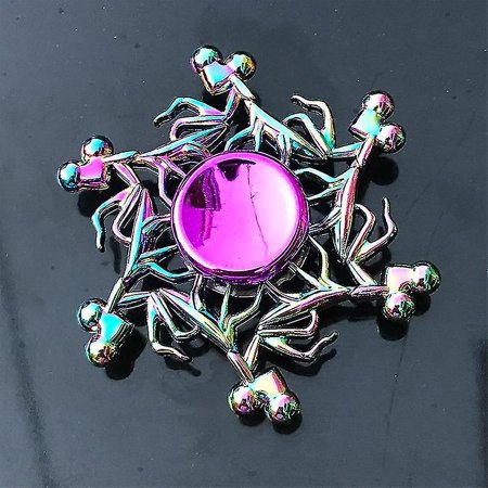Anti stress fidget rainbow modern futuristic metal finger spinner(Q20 ...