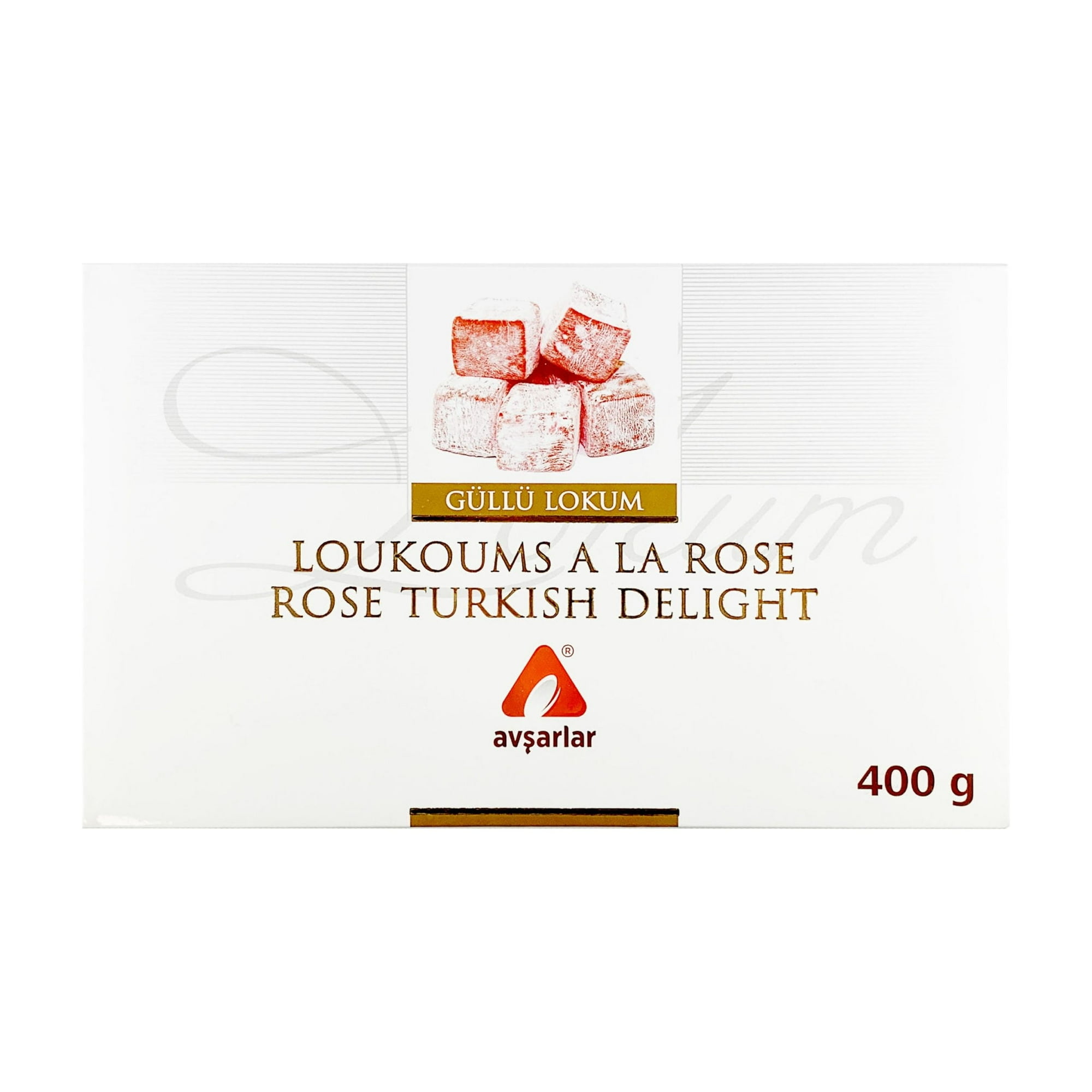 Click here for Avsarlar Rose Turkish Delight 12/400 Gr prices