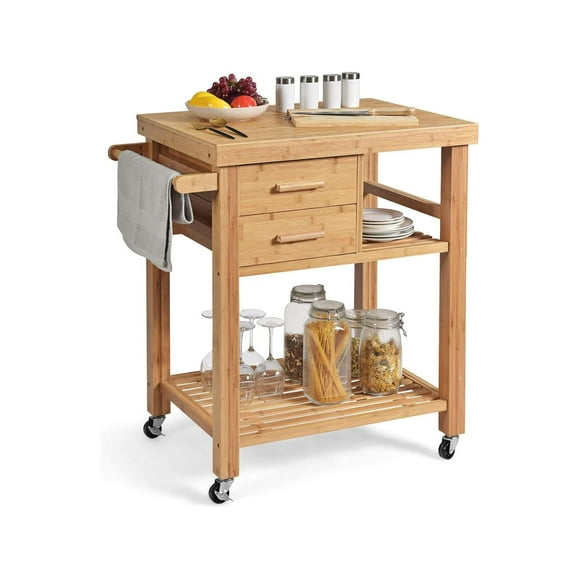 Butcher Block Carts