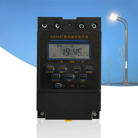 Kg316t-b 24/110/220v Intelligent Microcomputer Electronic Time Switch ...