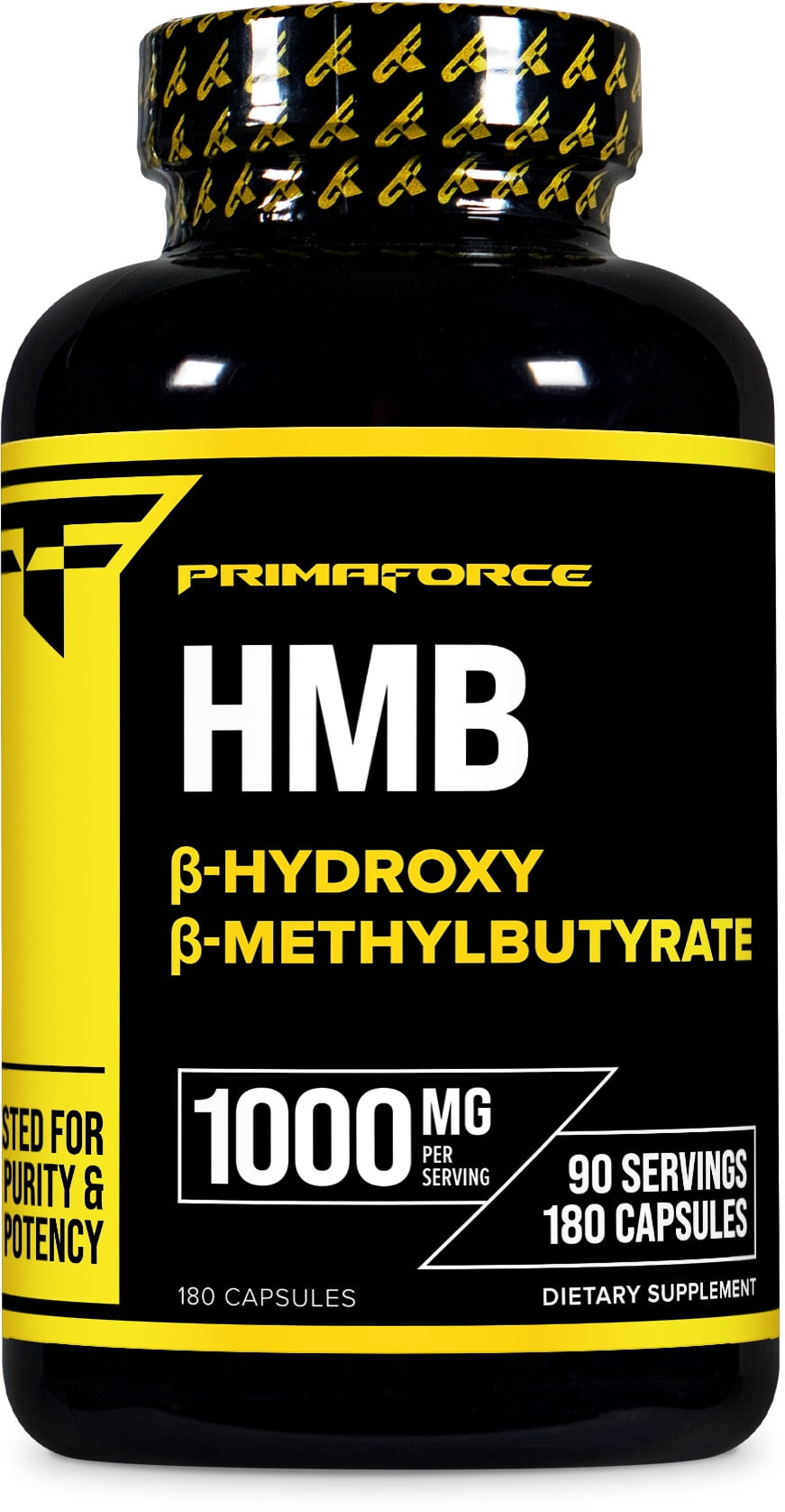 PrimaForce HMB 1000mg, 180 Capsules (500mg per Capsule) - Gluten Free ...