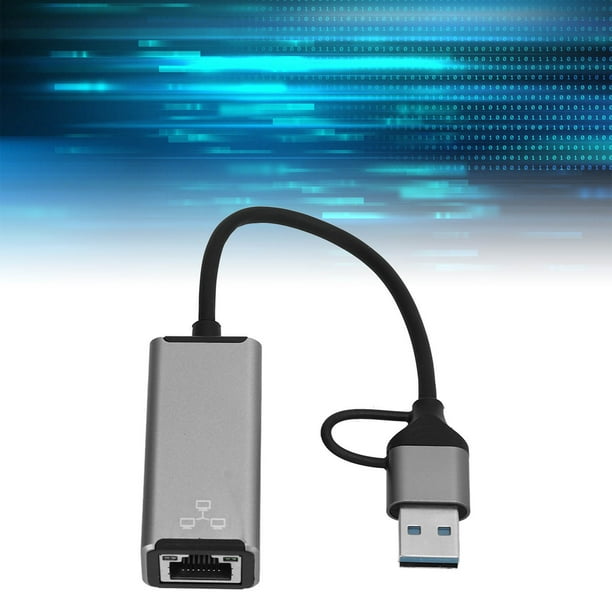 USB A To RJ45 Adapter, Lightweight Automatic Adjustment Type C To ...