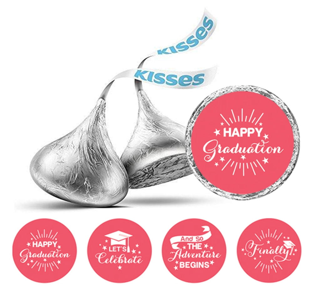 Darling Souvenir Graduation Theme Stickers Candy Chocolate Labels Pack ...