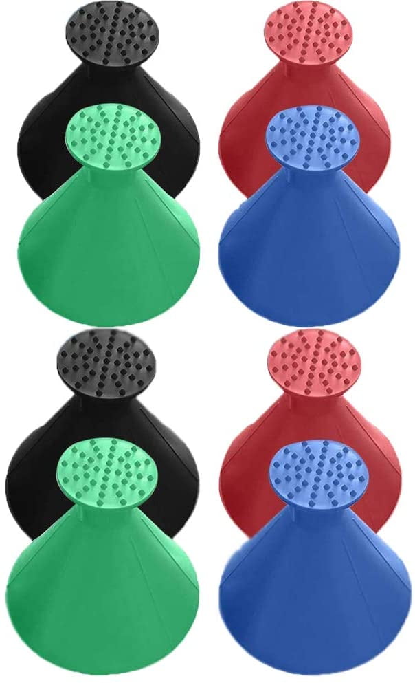 8 Piece 4 Colors Round Ice Scraper Magic Funnel Snow Removal Tool?Ice ...