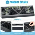 2 Pack Baseboard Register Vent 18 Inch Duct Opening Size Vent Covers ...