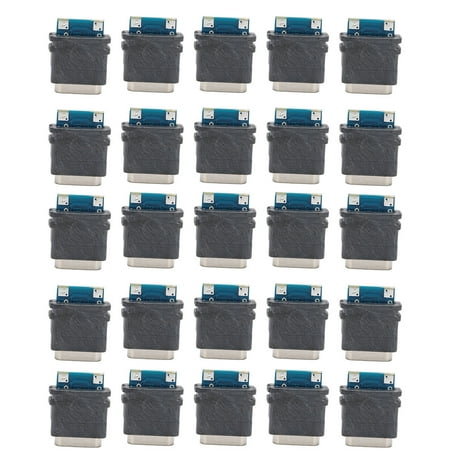 Type C Connector,20pcs Type C Socket Pins Type C Connector USB Plug ...
