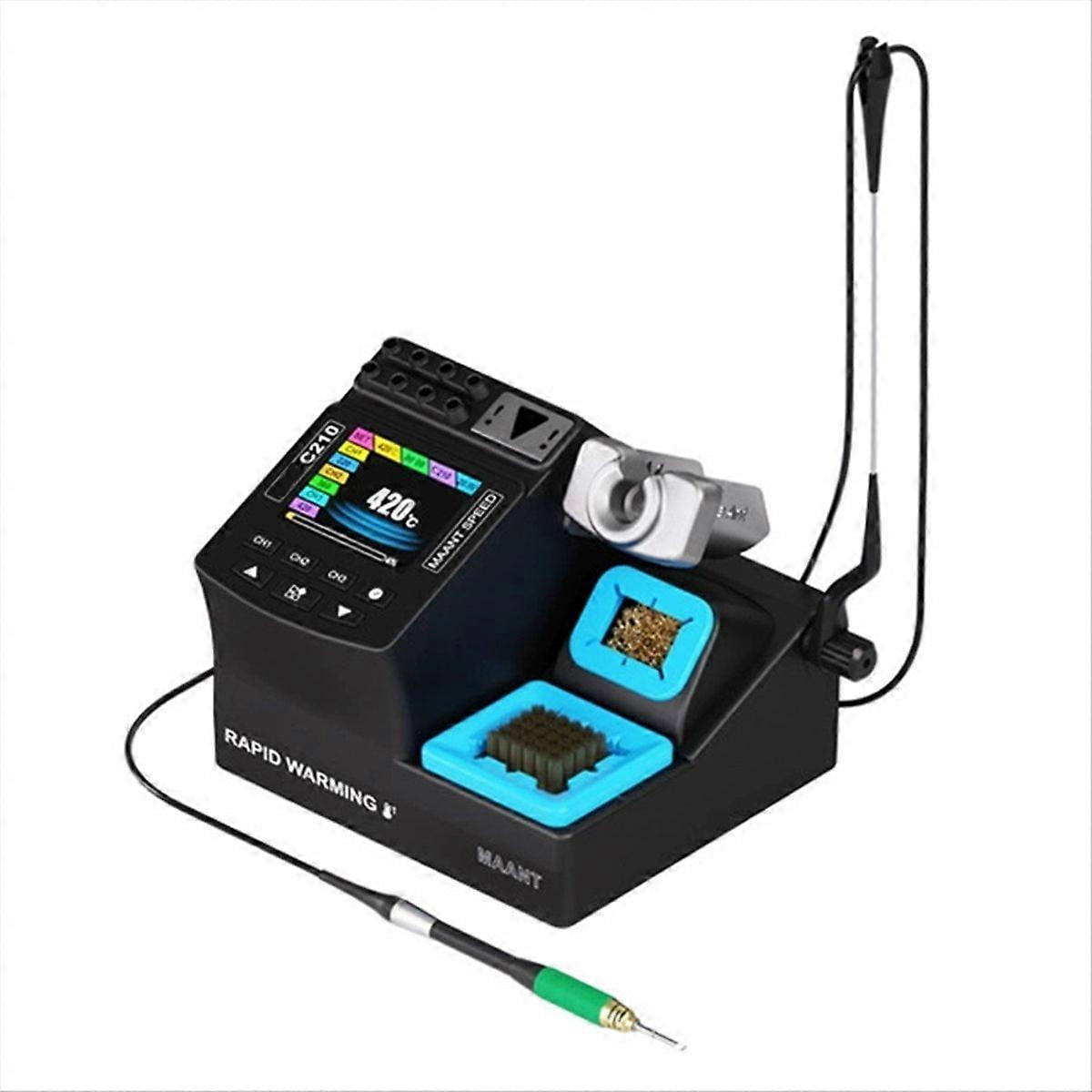 Digital Soldering Station 200W Rapid Heating Adjustable 60 to 460℃,C ...