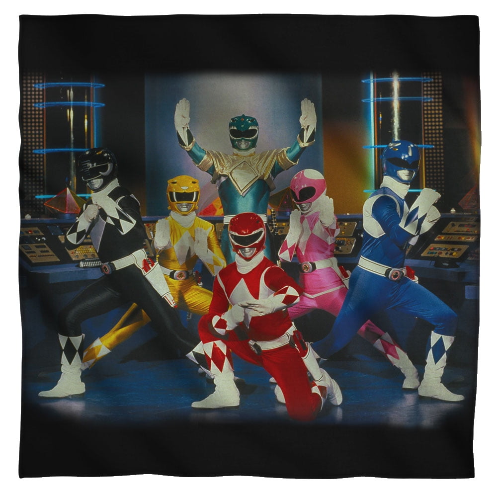 Power Rangers - Stance - Bandana - 22" x 22" - Walmart.com