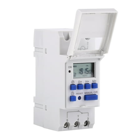 Digital Timer,LCD Display Weekly Programmable Weekly Programmable Timer ...