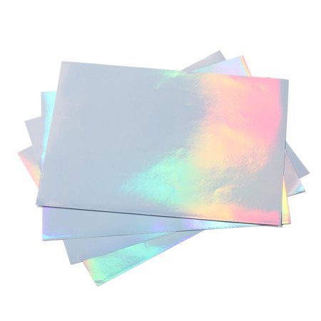 Holographic Adhesive Paper, Printable Holographic Sticker Paper ...