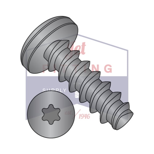 6-19X1/2 Plastite Style Thread Forming Screws | Six-Lobe (Torx) | Pan ...