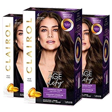 Clairol Expert Collection Age Defy Hair Color, 5G Medium Golden Brown ...