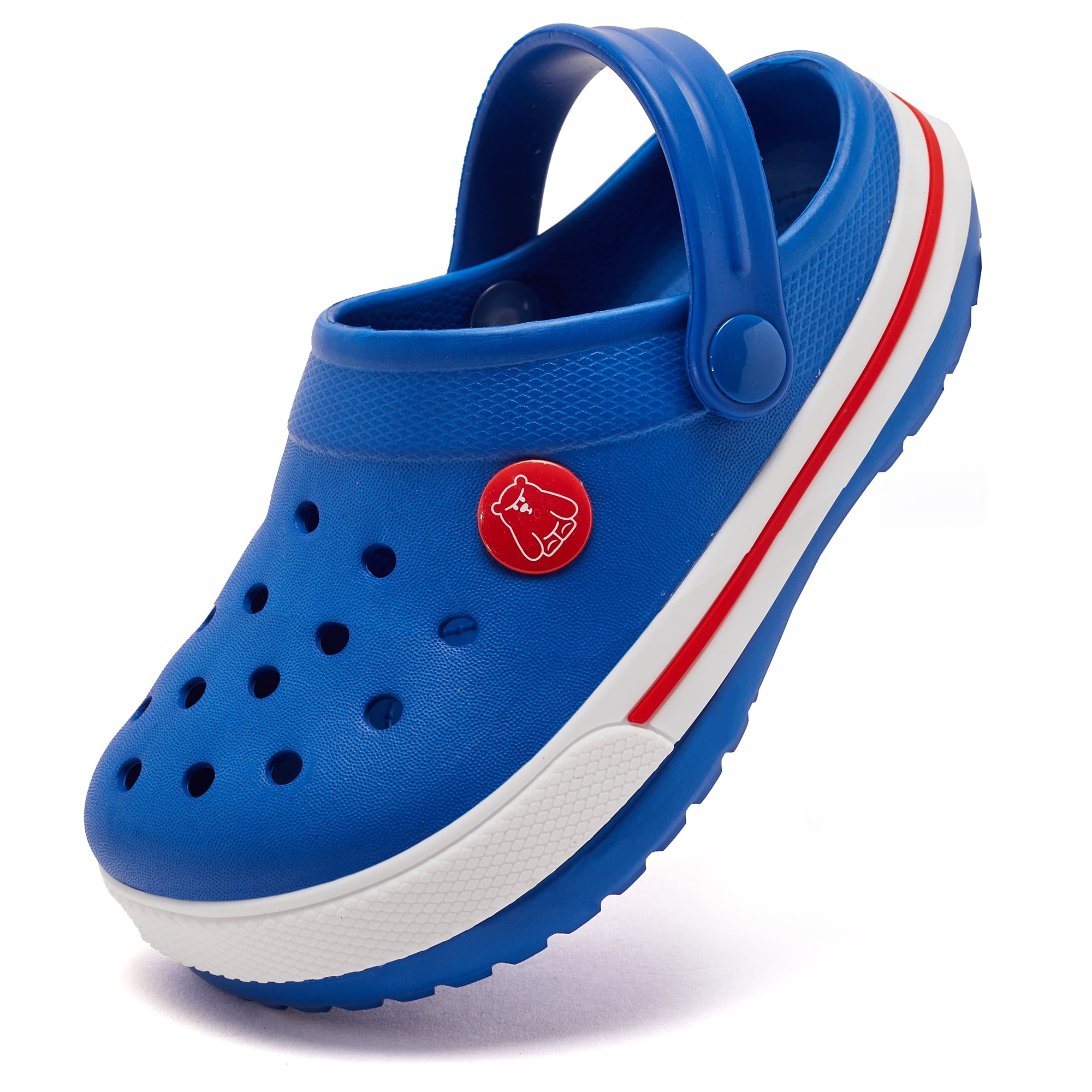 HOBIBEAR Girls and Boys Classic Clogs Garden Slip on Water Shoes ...