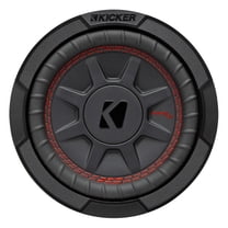 KICKER CompRT 12 Inch Sub Slim Amp, 2 Ohm, 1000 Watts Car Audio Stereo ...