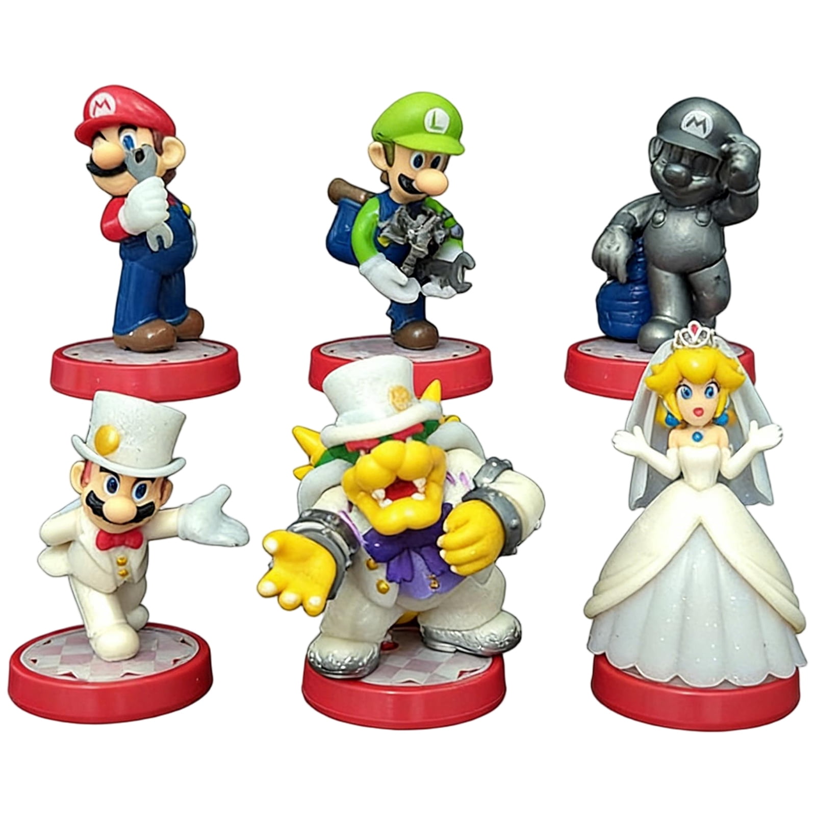 Click here for Zhqgfbd Mario Series 6pcs Cartoon Figurine Set  Su... prices
