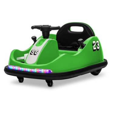 Kidzone DIY Race #00-99 6V Kids Toy Electric Ride On Bumper Car Vehicle ...