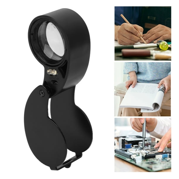 Jewelers Loupe,40X Magnifier Loupe LED X Magnifier Loupe X Loupe ...