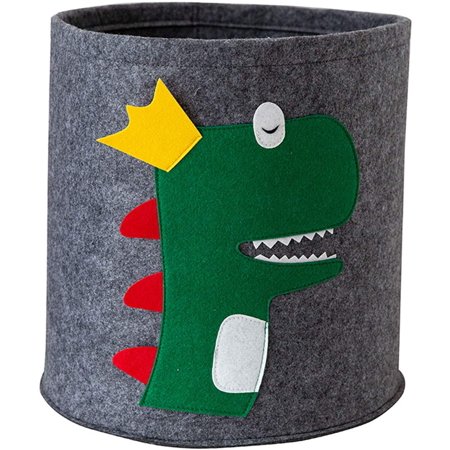 Felt Storage Bucket, Child Felt Basket, Foldable Felt Storage Box for ...