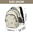 ALAZA Vintage Palm Tree Turtle School Backpack Elementary Bag Student ...