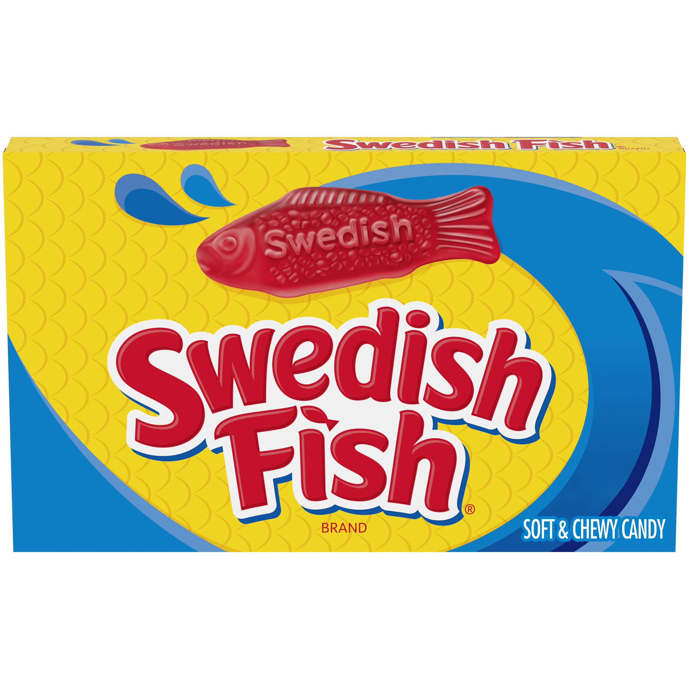 SWEDISH FISH Soft & Chewy Candy, 3.1 oz Box - Walmart.com - Walmart.com
