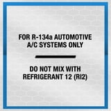 Super Tech R-134A Refrigerant, 12 oz, Automotive A/C Refrigerant, Self ...
