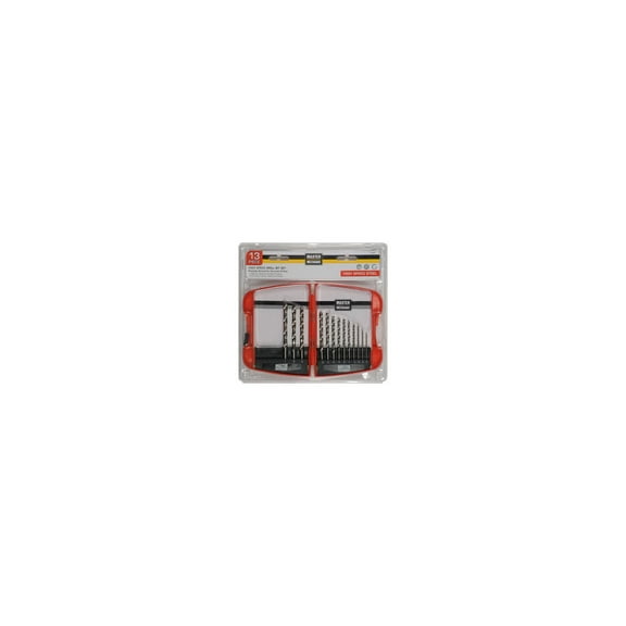 Master Mechanic 120485 13-Pc. High-Speed Steel Drill Bit Set - Quantity ...