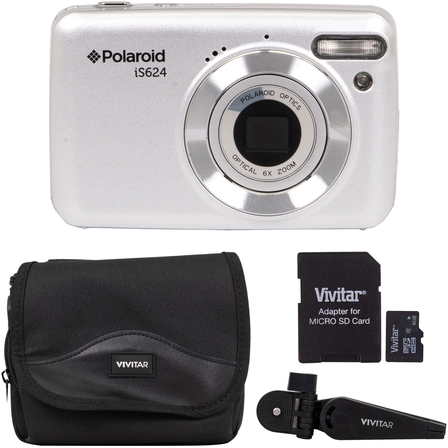 Vivitar Polaroid IS624 16MP Digital Camera with 6x Optical Zoom ...