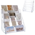 1 pc 5-Tier Acrylic Display Riser Stands for Cosmetic Jewelry Clear 21 ...