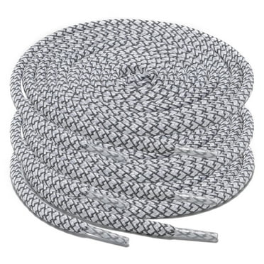 3 Pair Round Reflective Shoe laces Replacement Rope for Sneakers ...