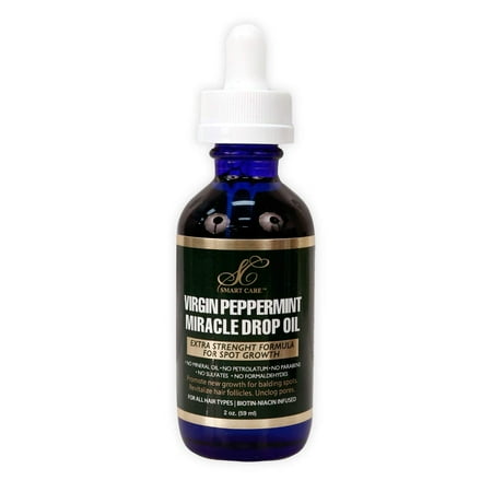 Smart Care Virgin Peppermint Miracle Drop Oil [Extra Strength Formula ...
