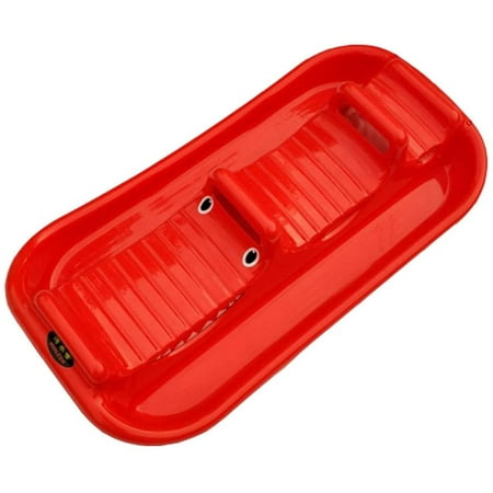 Plastic Snow Sleds for Kids and Adult,Snow Sled Snow Slider Toboggan ...