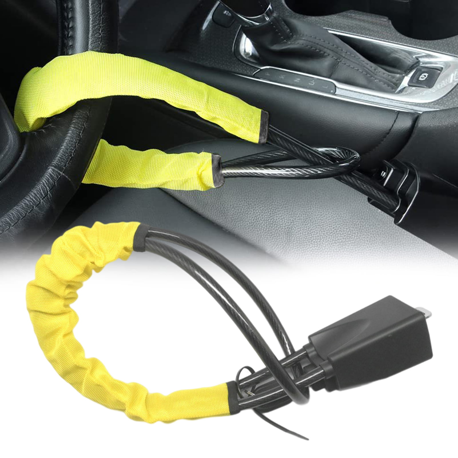 Grofry Steering Wheel Lock Car Club Steering Wheel Lock Anti-Theft ...