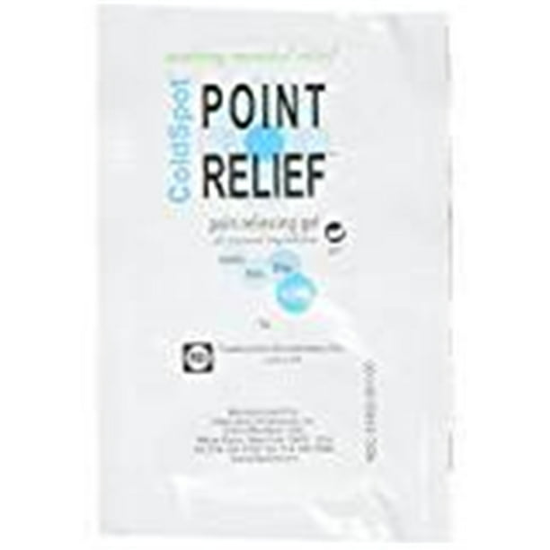 Point Relief ColdSpot gel pack, 5 gram, 1 dispenser w/100 each ...