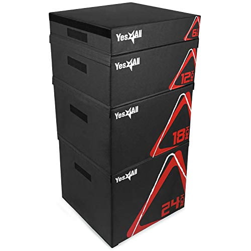 Buy Yes4All Soft Plyo Box / Plyometric Jump Box Adjustable Plyo Box ...