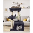 Cute Cat Tree Kitten Tower For Indoor Condo Sisal Posts With Jump ...