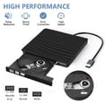USB External CD DVD Reader CD/DVD Drive Burner Reader External DVD CD ...