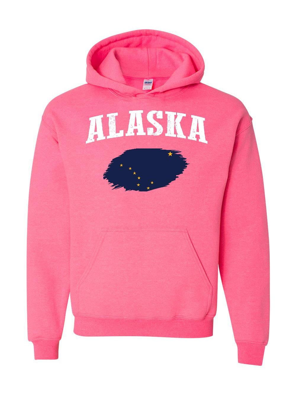 Unisex Alaska Flag Hoodie Sweatshirt - Walmart.com