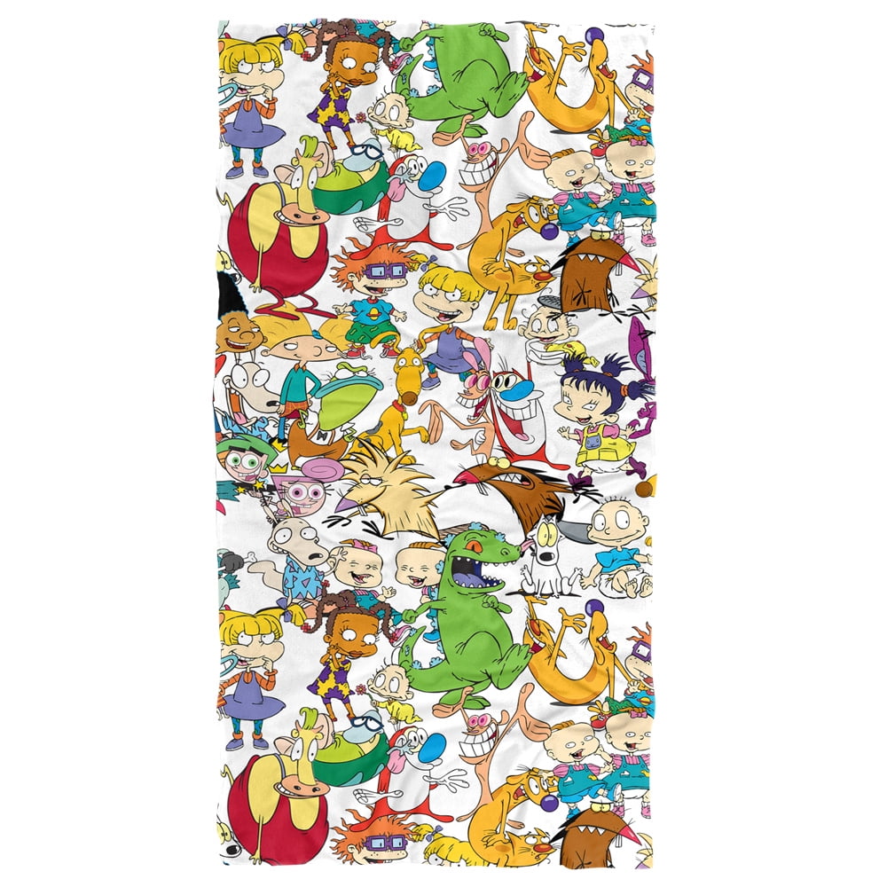 Nickelodeon Towel, 30"x60", Mash Up Beach Towel - Walmart.com