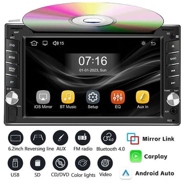 9.3 Inch Dash Cam 2.5K Wireless Apple Carplay Android Auto Car ...
