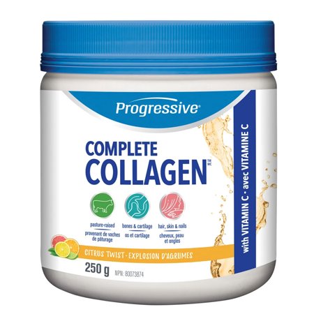 PROGRESSIVE Complete Collagen (Citrus Twist - 250 gr) - Walmart.ca