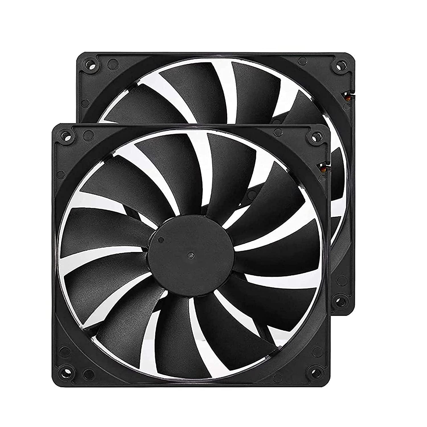 Pano-Mounts 140mm Black High Performance PC Fan Case Fan 3pin 4pin 12V ...