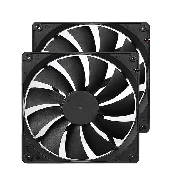 Pano-Mounts 140mm Black High Performance PC Fan Case Fan 3pin 4pin 12V ...