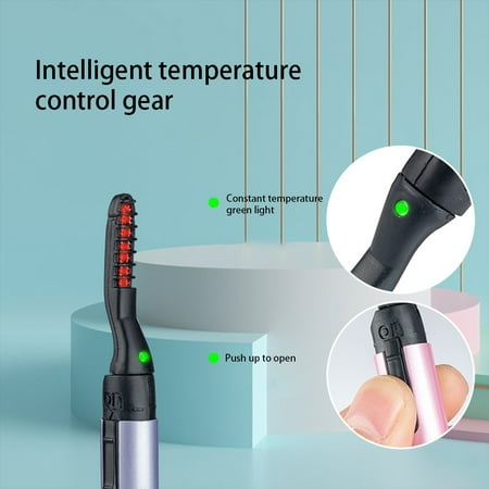 Girls Electric Eyelash Curler Small Handheld Long of fine ABS and ...
